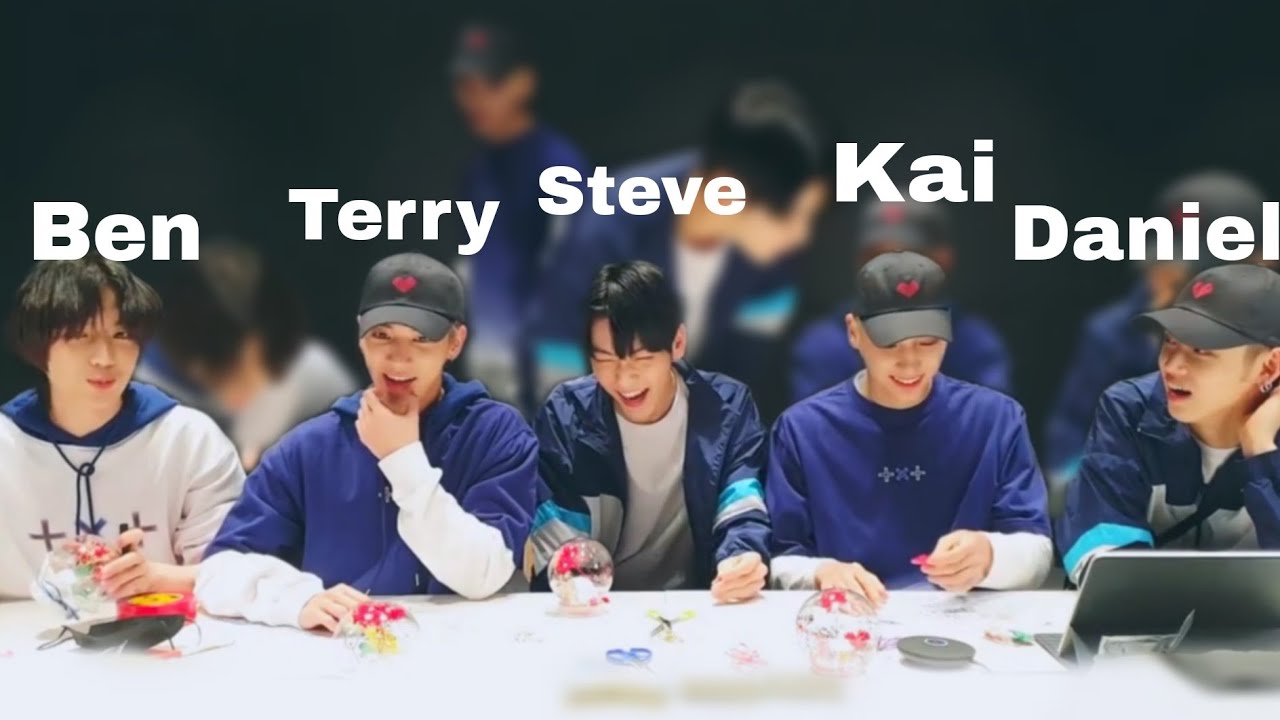TXT and their English names - YouTube
