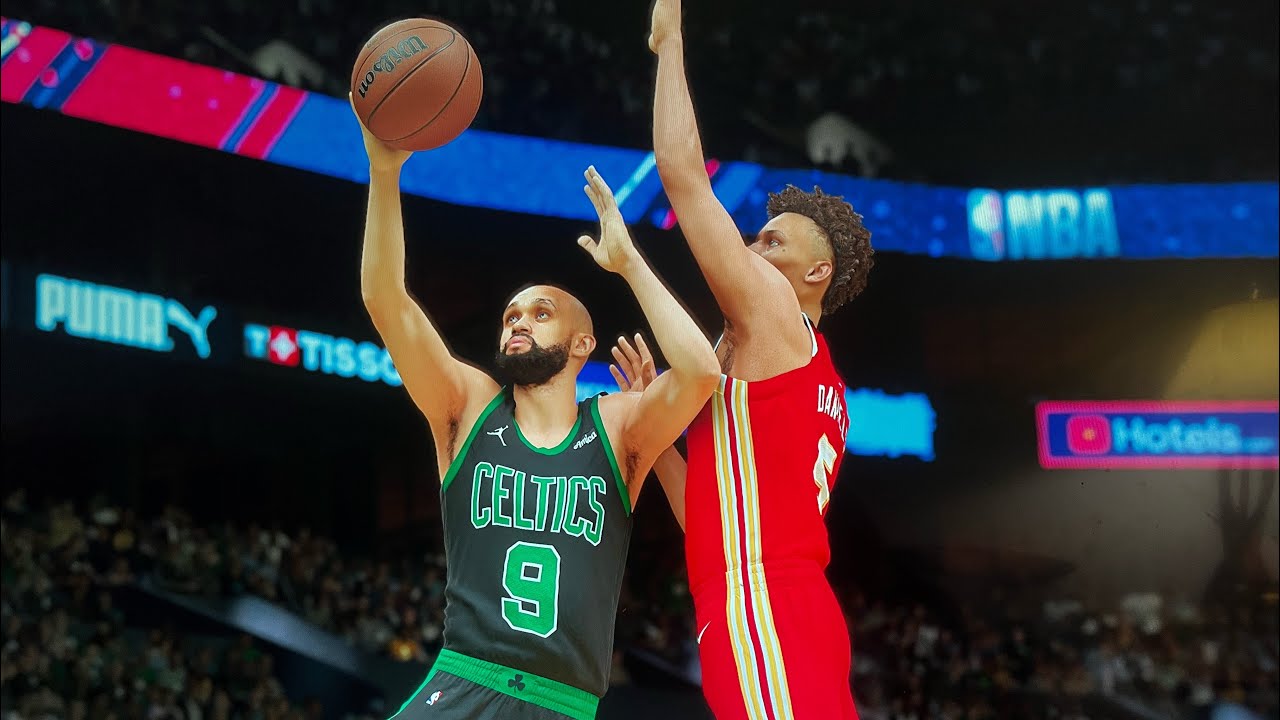 NBA 2K25 Atlanta vs. Boston - YouTube