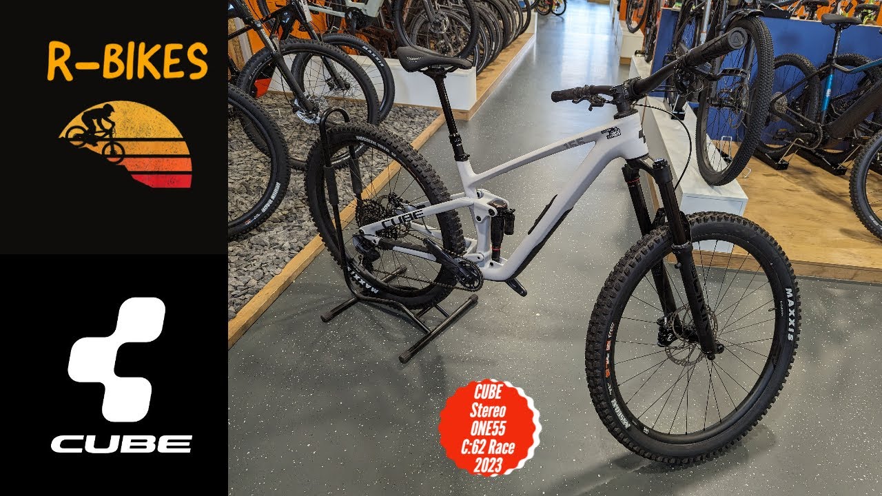 Cube Stereo ONE55 C:62 Race 2023 Fully WALK-AROUND REVIEW - YouTube