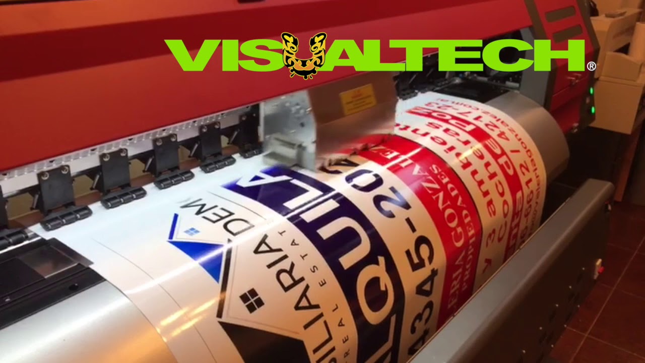 Eyecolor JC-2000D doble cabezal DX5 - YouTube