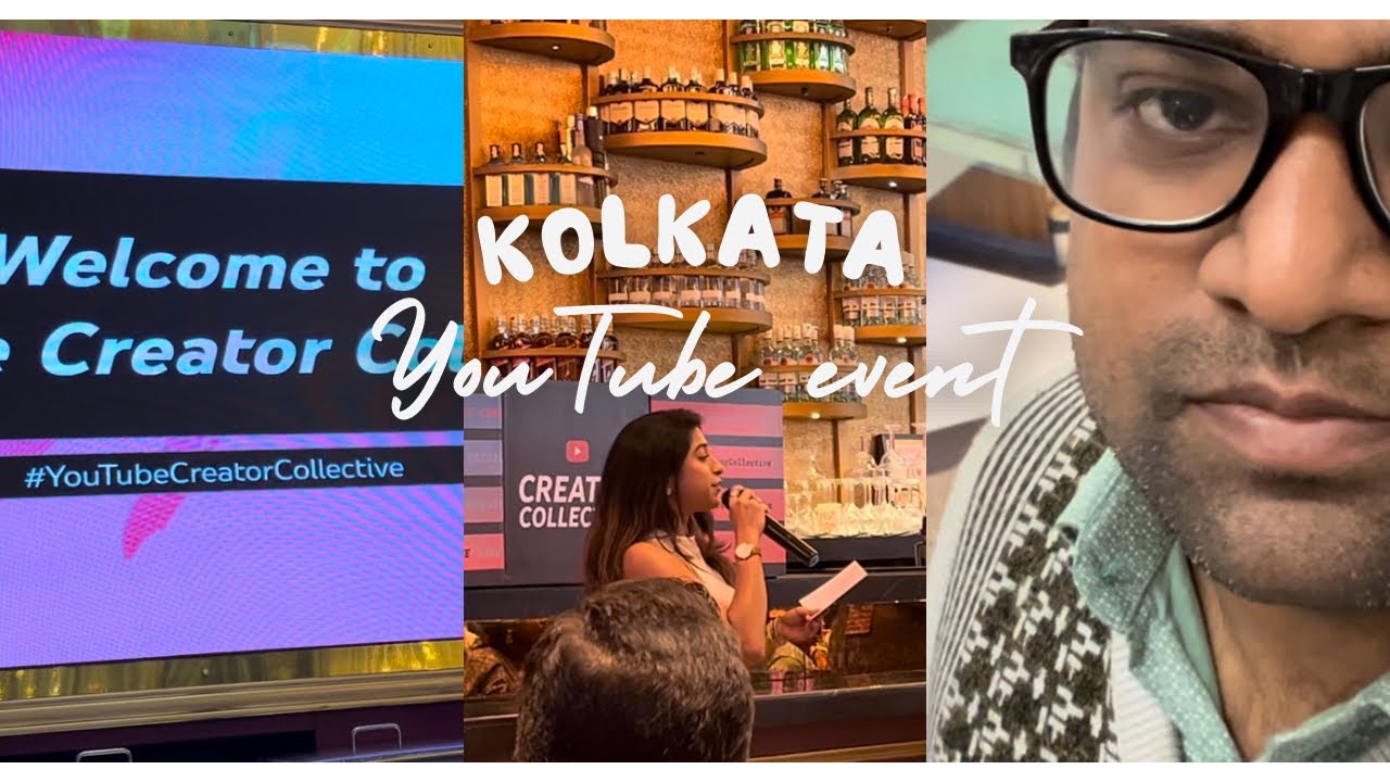 1st time attended a YouTube creator event at Kolkata on 26-11-23 - YouTube