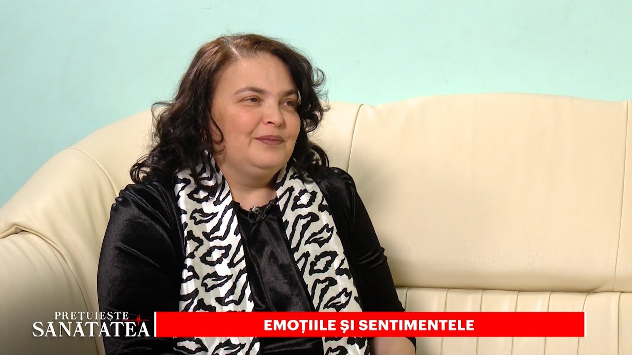Conf. Dr. Simona Trifu. Emoțiile și sentimentele #pretuiestesanatatea ...