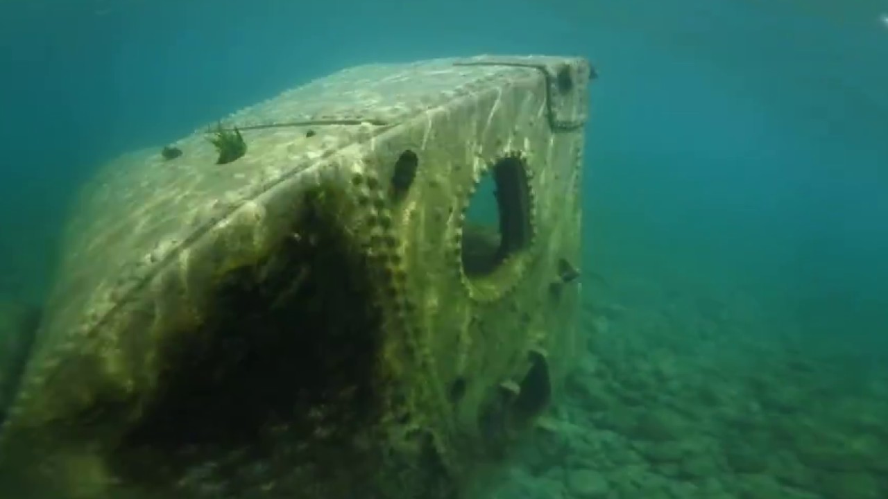 360 Underwater Silver Spray Shipwreck on Morgan Shoal (B) - YouTube