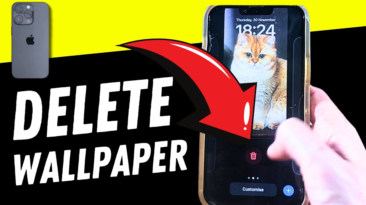How to Delete Lock Screen Wallpapers on the iPhone in iOS 17 (2024 ...