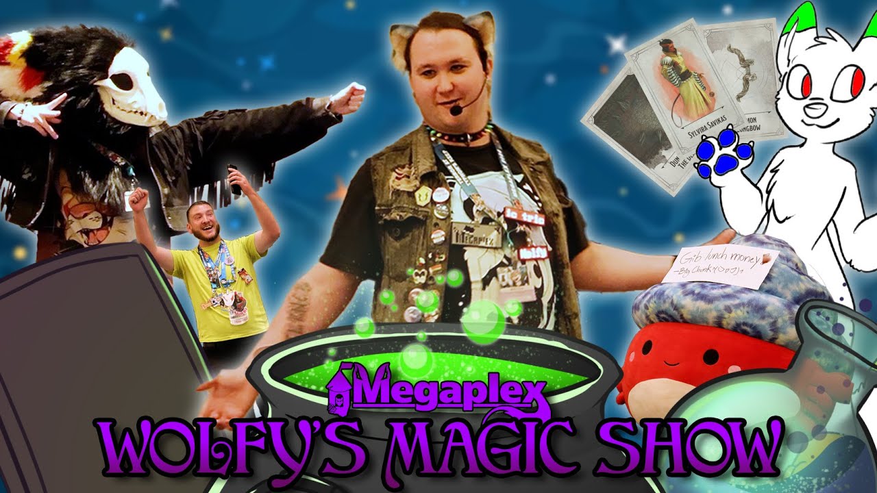 Wolfy's Magic Show - Megaplex 2024 - YouTube