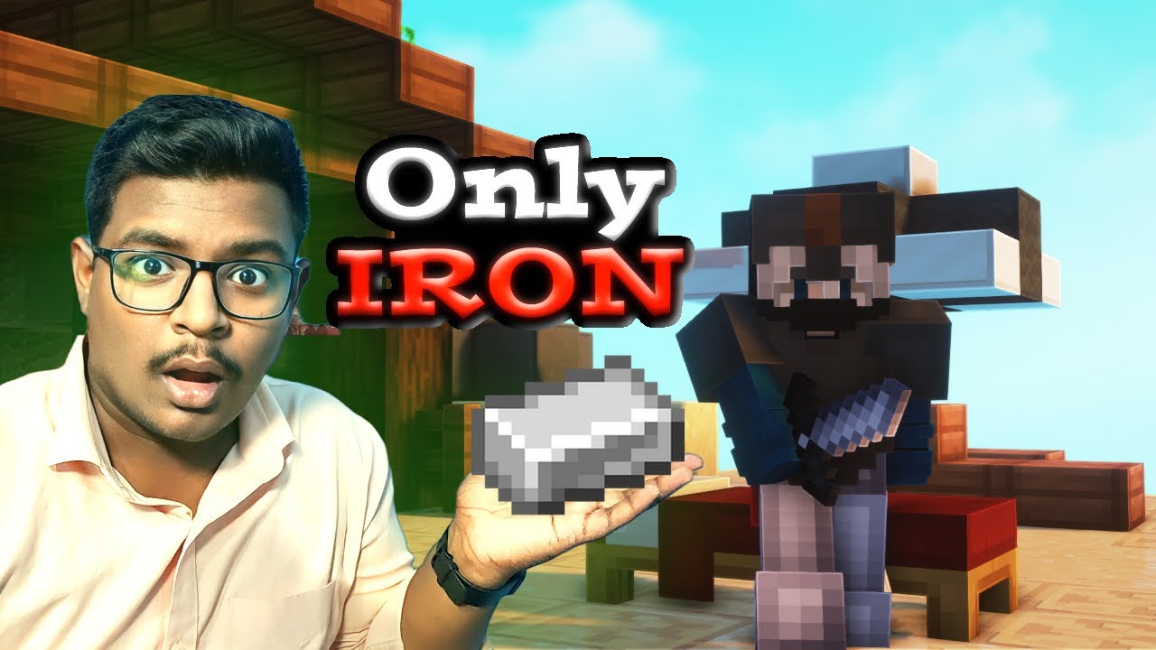 Iron only Challenge | Bedwars With Subscribers | Pika Network ...