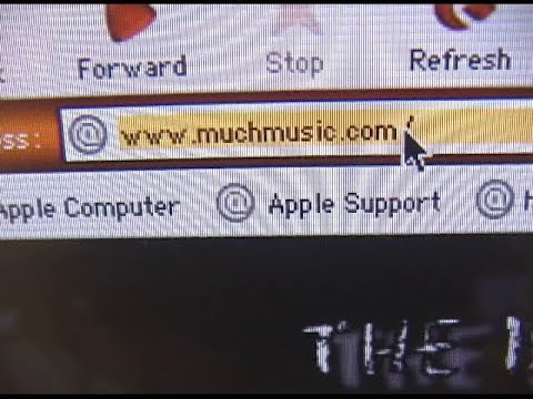 MuchMusic website October 28, 2002 via an Apple computer. Features Foo ...
