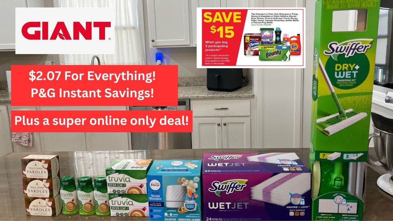 $2.07 For Everything at Giant! Plus a Great Online Only Deal! - YouTube