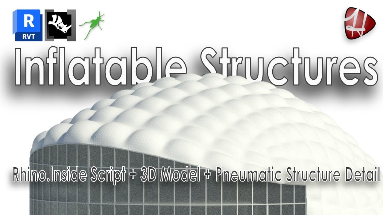 Inflatable Structure w/ Rhino Inside Revit - YouTube