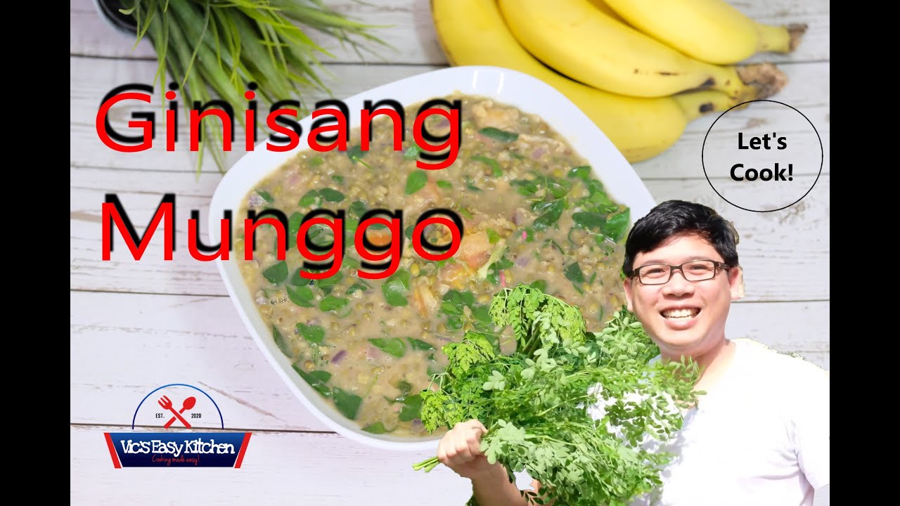 Ginisang Munggo | Moringa | Balatong | Sauteed Mung Bean - YouTube