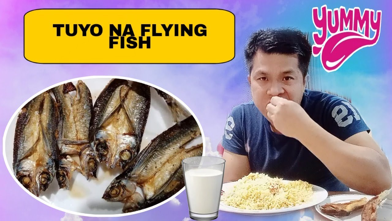 TUYO NA FLYING FISH WITH KABSA RICE MINI MUKBANG #mukbang #asmr #viral ...