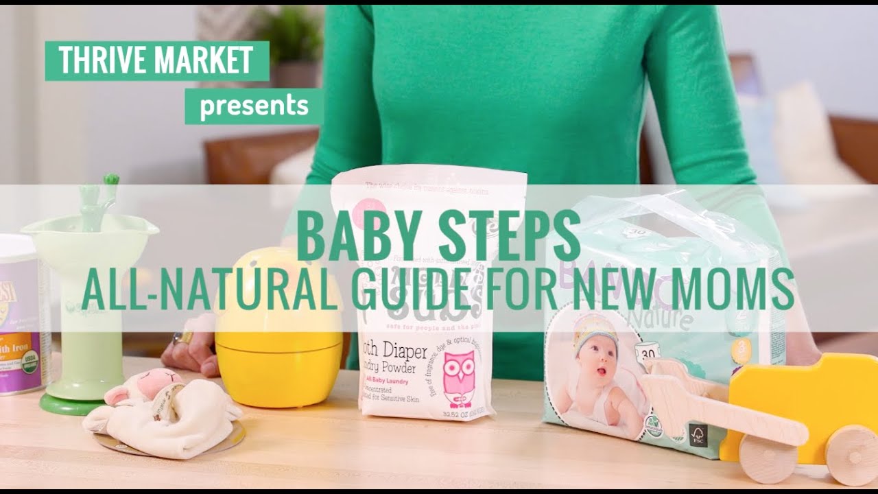 Baby Steps: All-Natural Guide for New Moms - YouTube