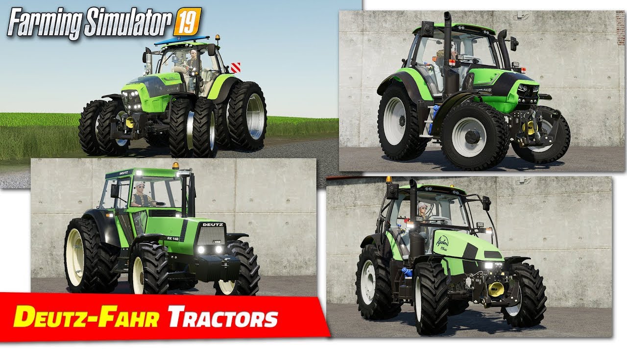 FS19 | Deutz-Fahr Tractor Mods (2020-05-10) - review - YouTube