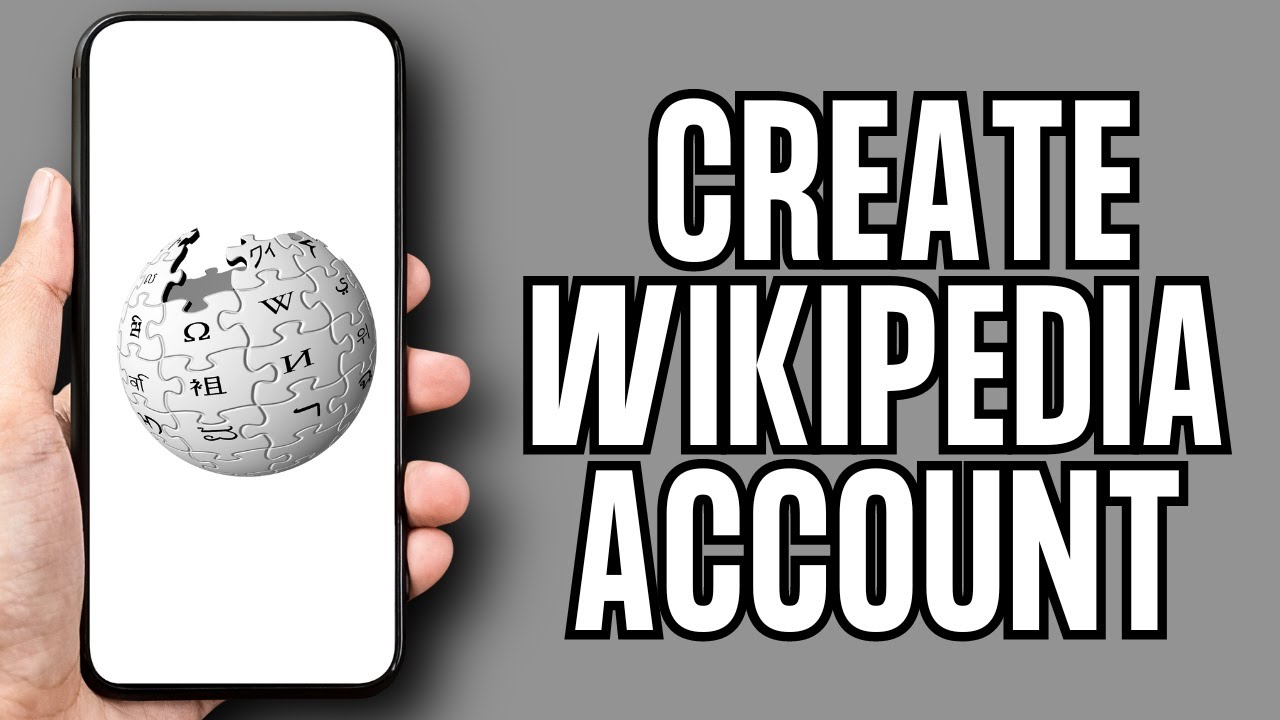 How to Create Wikipedia Account (2024) - YouTube