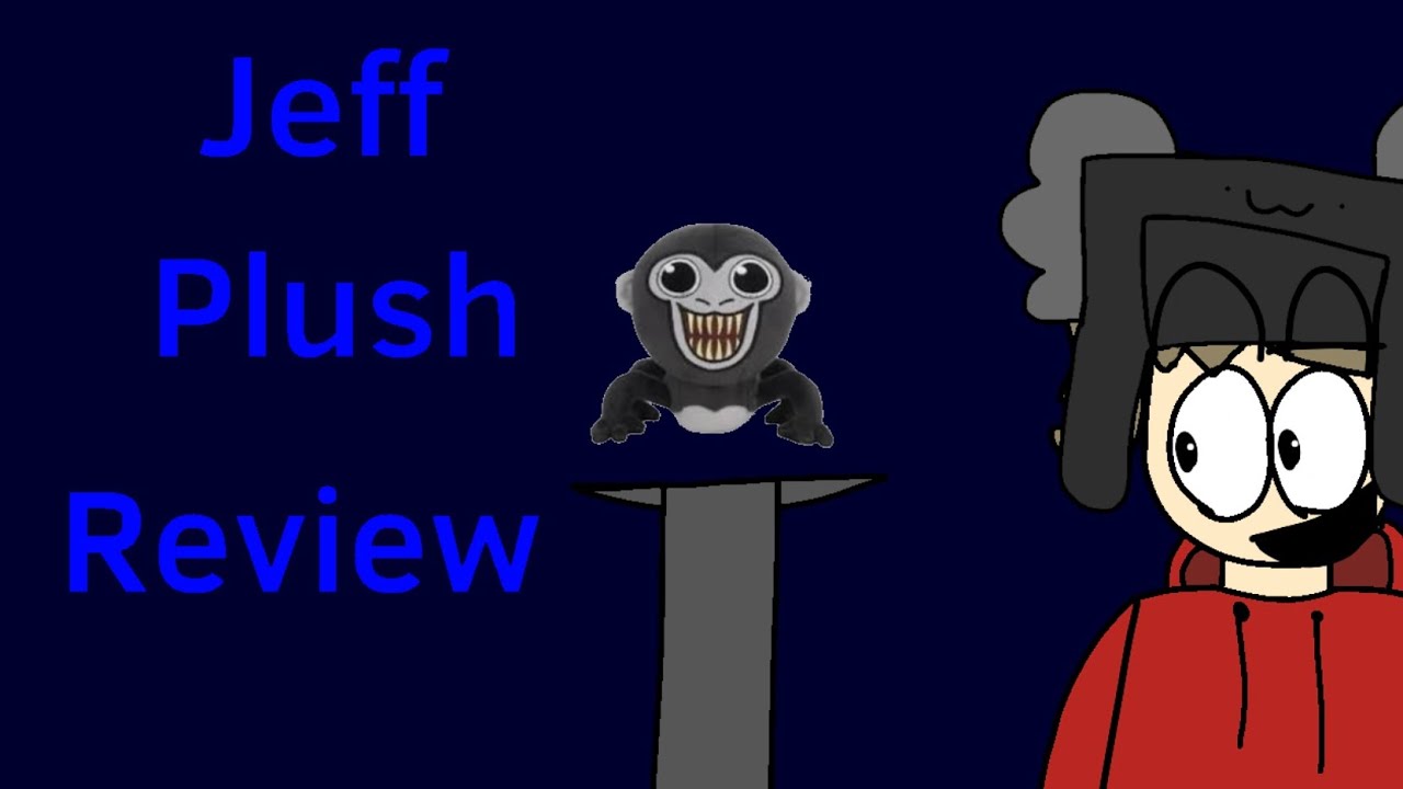 Reviewing the new gorilla tag Jeff Plush! - YouTube