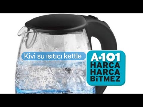 A101 Marketlerde Satılan Kivi Su Isıtıcı Kettle Aldım İncelemesi