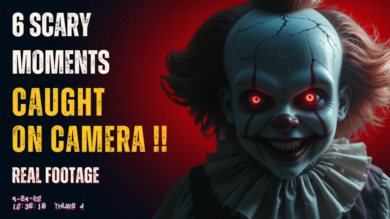 SCARY THINGS CAUGHT ON CAMERA | #scaryclown #caughtoncameravideos # ...