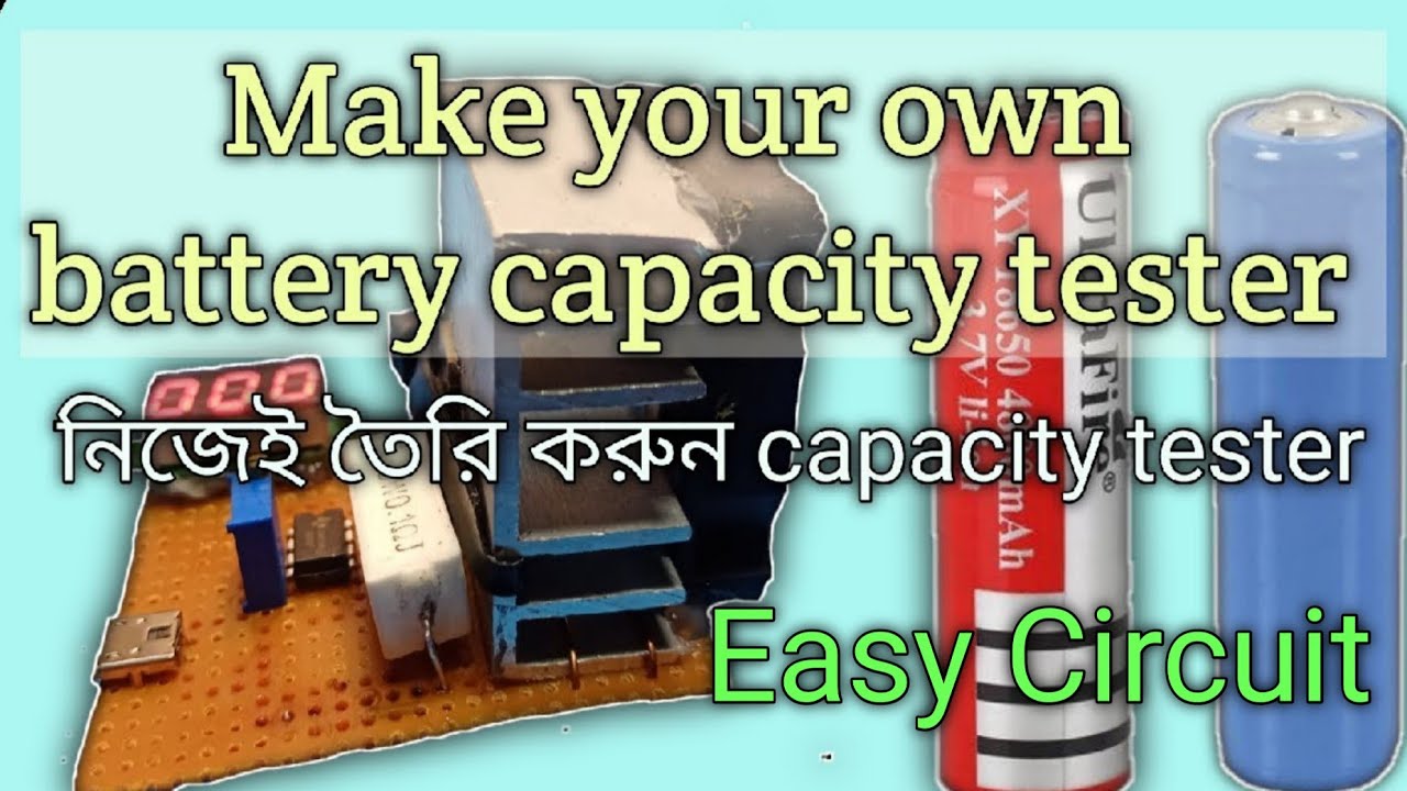 How To Check Lithium Battery Capacity - YouTube