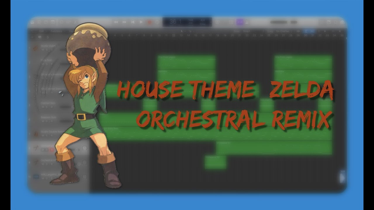 House Theme Zelda Orchestral Remix - YouTube