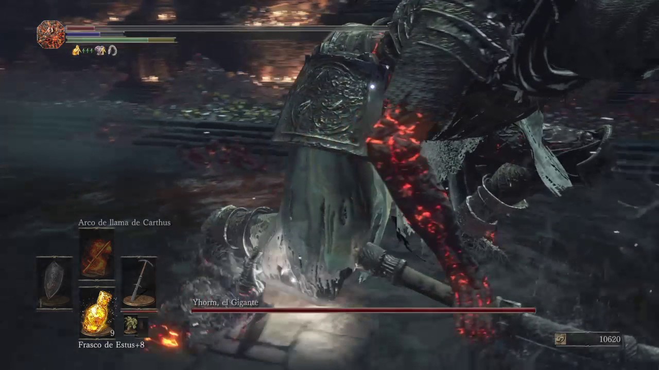 Dark souls III Yorm El Gigante - YouTube