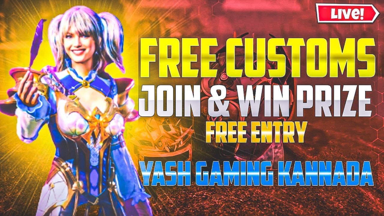 Live custom rooms free entry with big price pool up give away Rp give ...