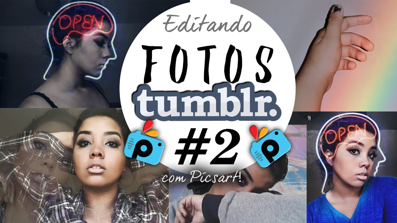 How To Make Tumblr Photos Picsart Youtube