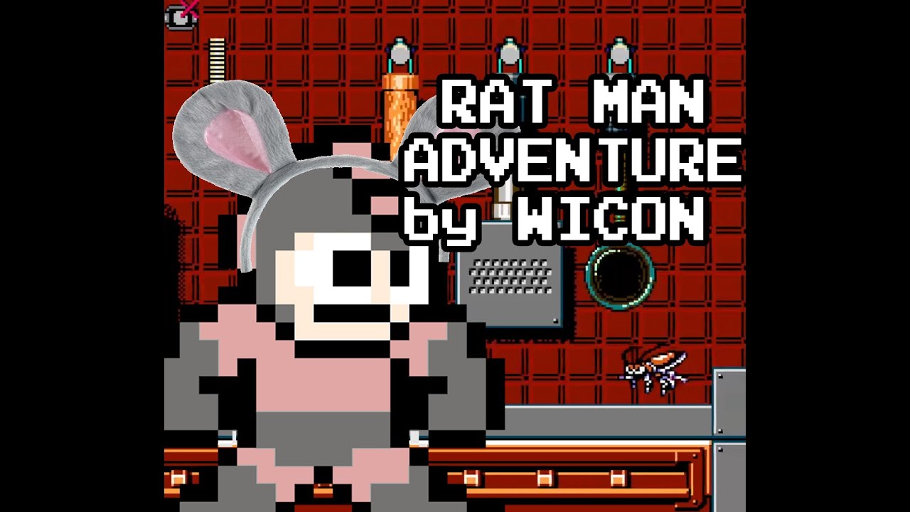 Great Mega Man Levels: RAT MAN ADVENTURE by WICON - YouTube