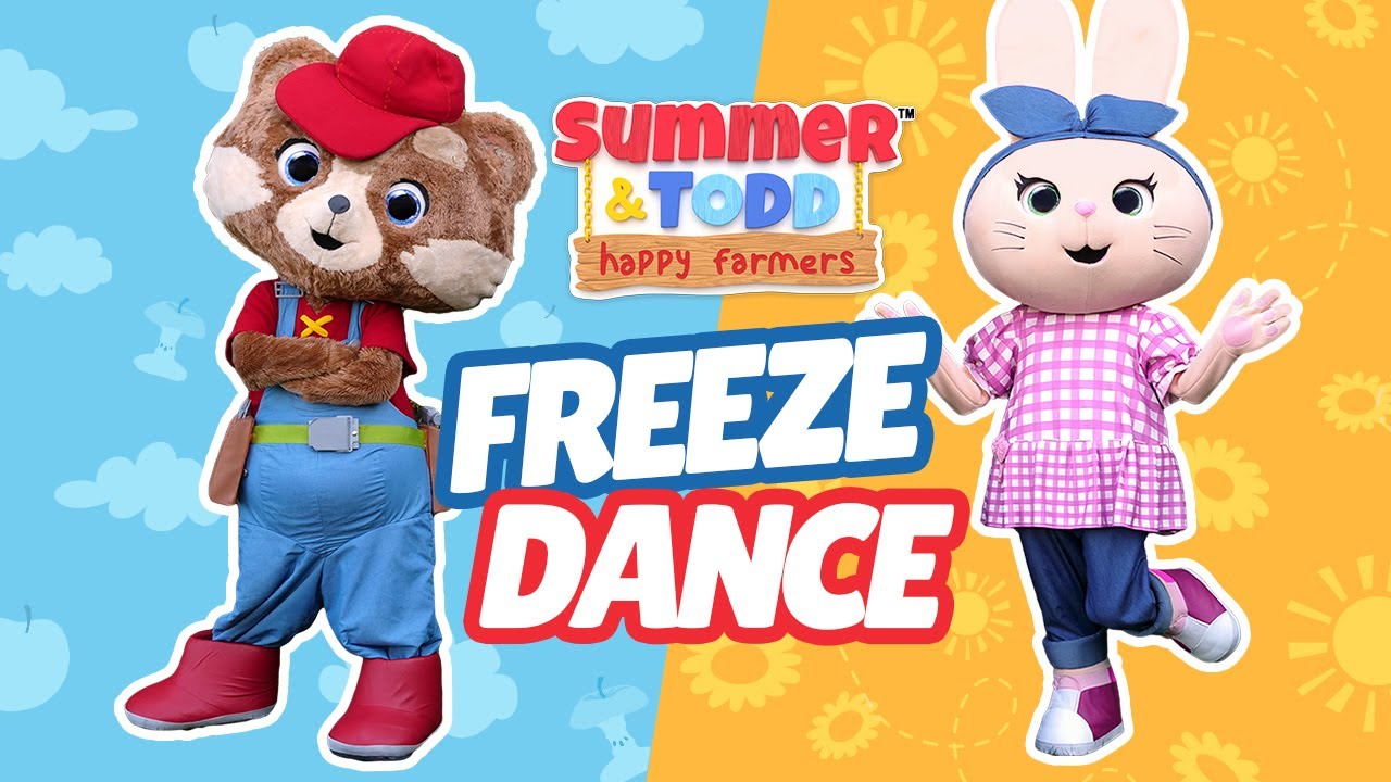 Summer & Todd | Freeze Dance - Let's dance with Summer and Todd! - YouTube