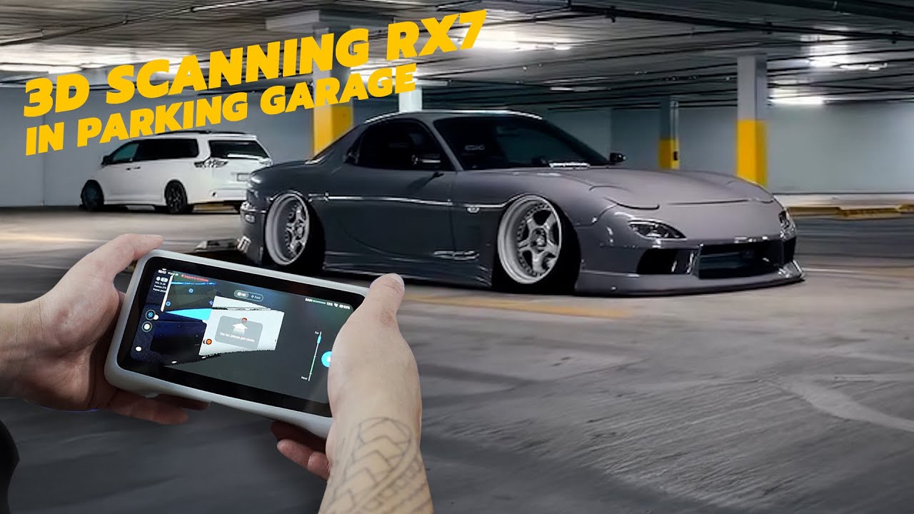 3D Scanning a Car and Making A Spoiler From Nothing👀🤯 - YouTube