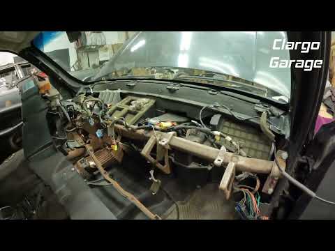 Mouse Nest In Venting  In Dash Vent Ductwork 03 GMC Sierra - ep78