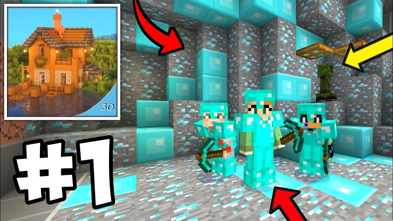 World Block Minicraft 3d Infinite Diamonds Glitch 😂 Multiplayer ...