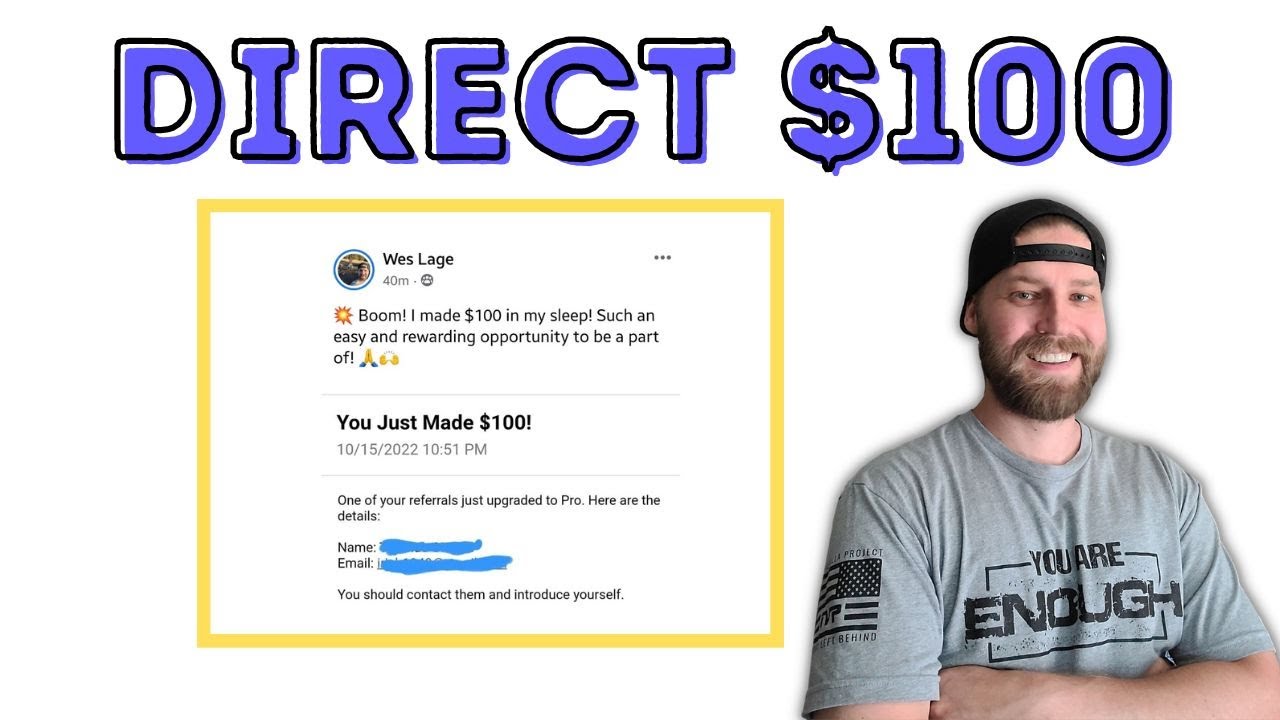 Get Direct 100% Commissions | Earn $100-$300 Daily Building An Email ...