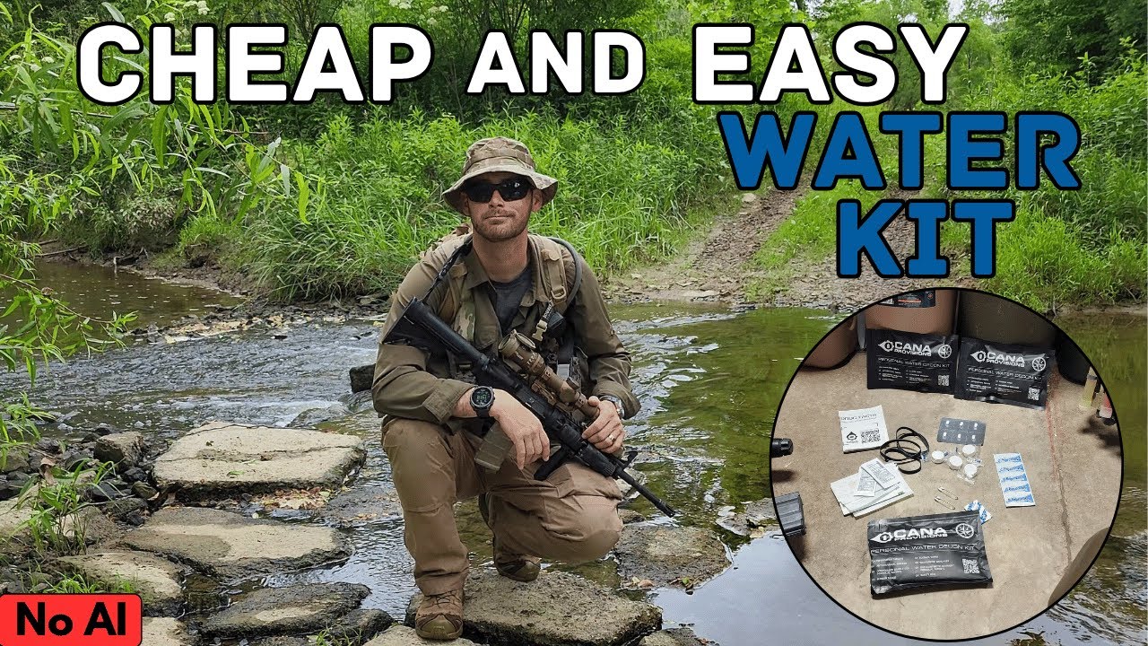 Basic necessity for your kit: Cana water Kit (Get it now) Water 101 ...