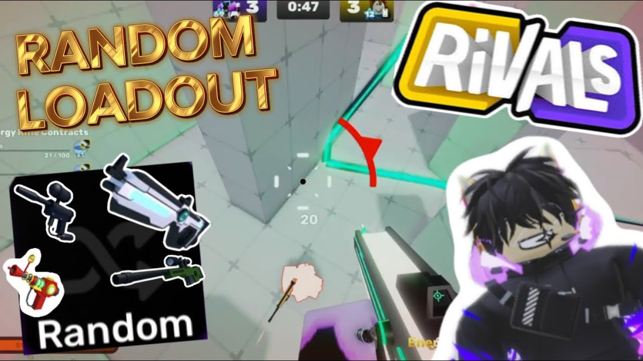 RANDOM LOADOUT ONLY CHALLENGE in RIVALS!!! - YouTube