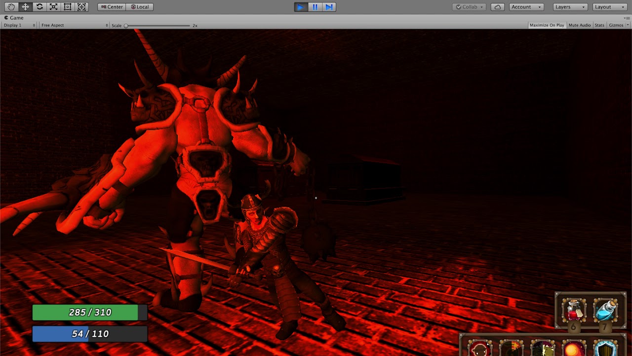 Projet Unity (Boss Battle) - YouTube