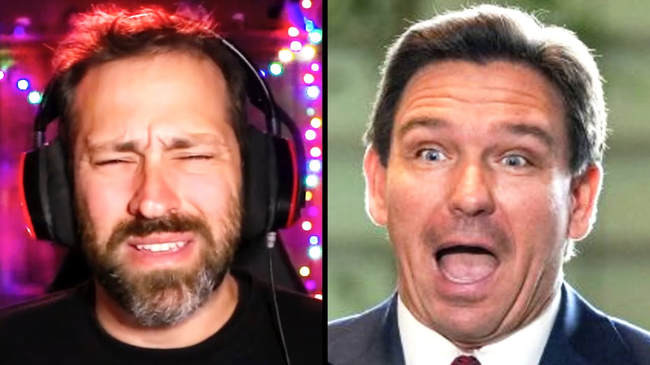 Brett Erlich REACTS To Ron DeSantis' Cringiest Moments - YouTube