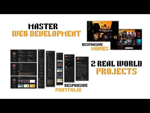 Master Web Development with 2 Real world projects using Html CSS and JavaScript | Full Tutorial ...