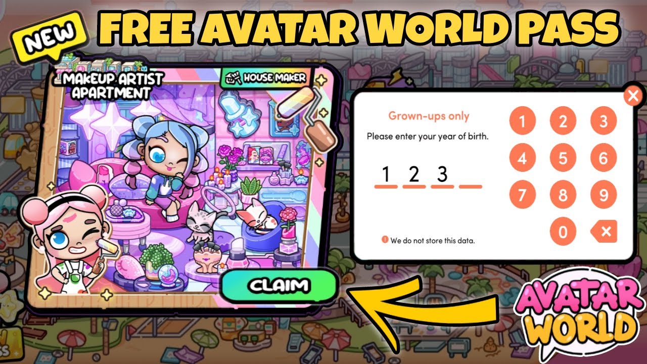 FREE MAKEUP ARTIST APARTMENT 6AVATAR WORLD FREE PROMO CODES || AVATAR ...