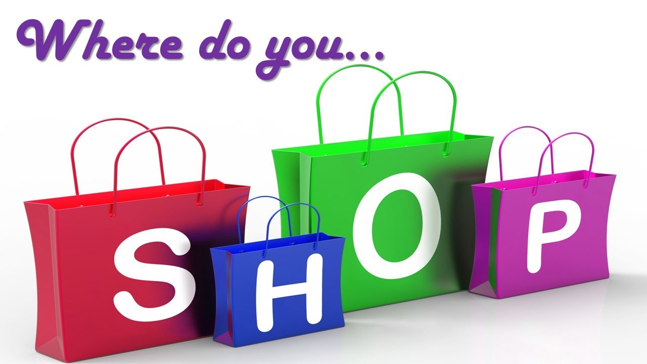 What store do you shop at the most? - YouTube