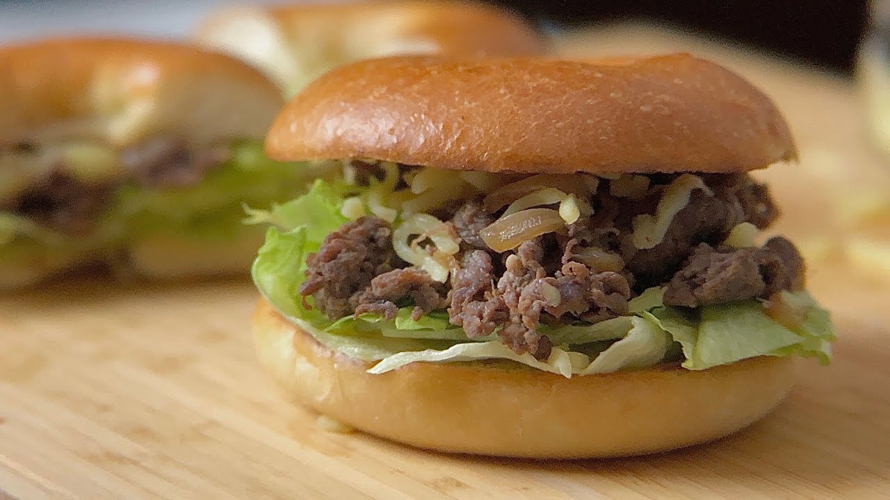 불고기 베이글 샌드위치 | 불고기 버거 | 햄버거 | Bulgogi bagel sandwich | hamburger ...