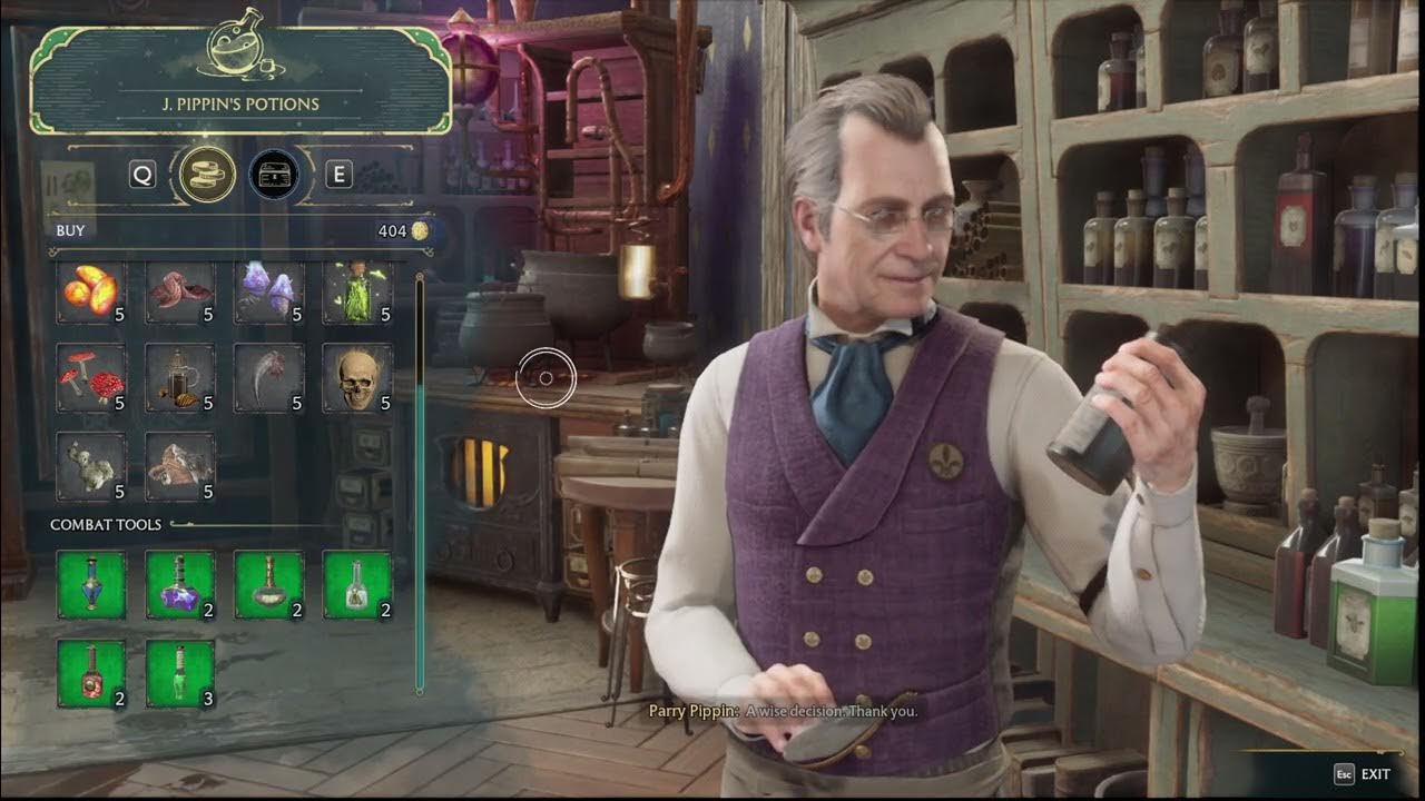 Hogwarts Legacy Acquire and use a Focus Potion - YouTube