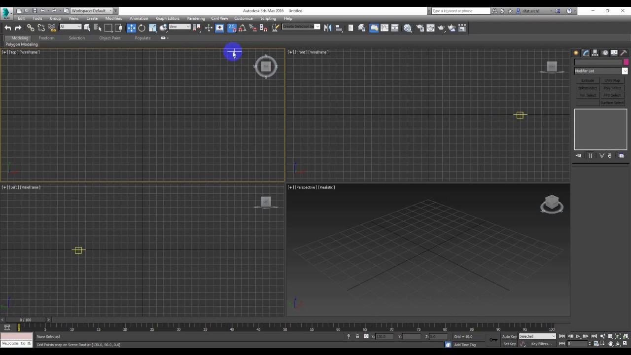 How to use snap toogle in 3ds Max - YouTube
