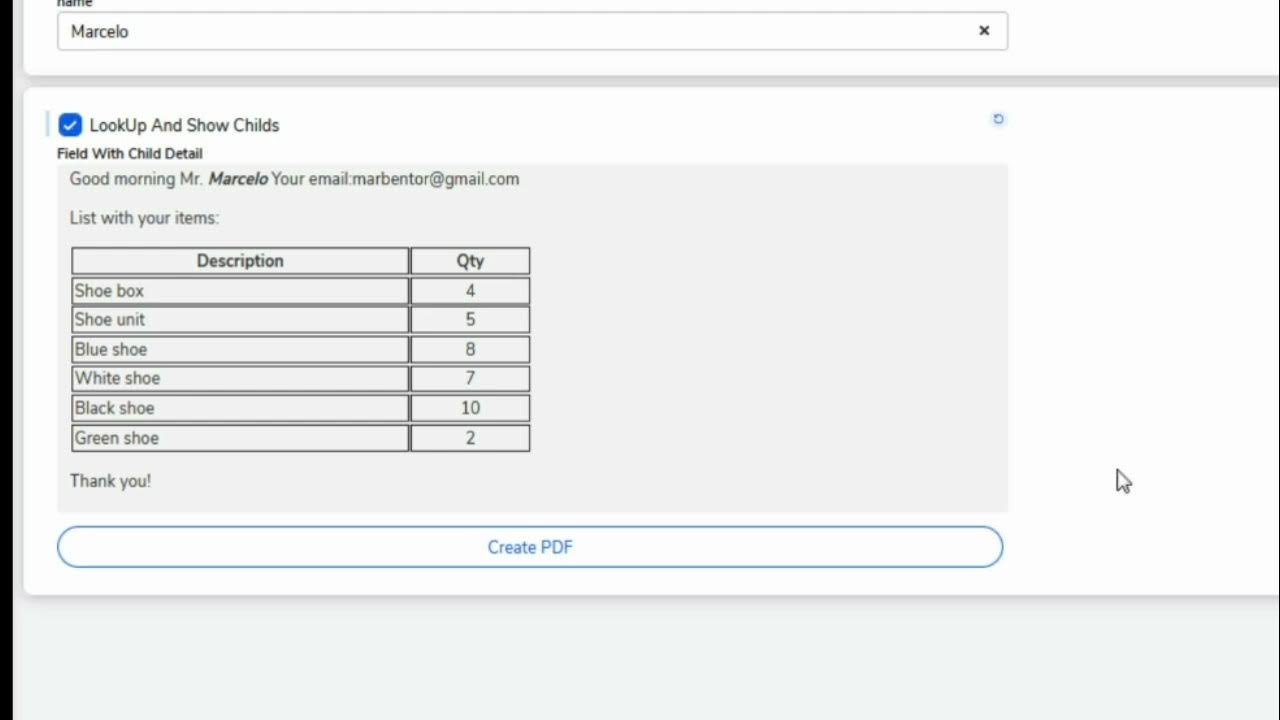 QUICKBASE - Show child table record's on field - YouTube