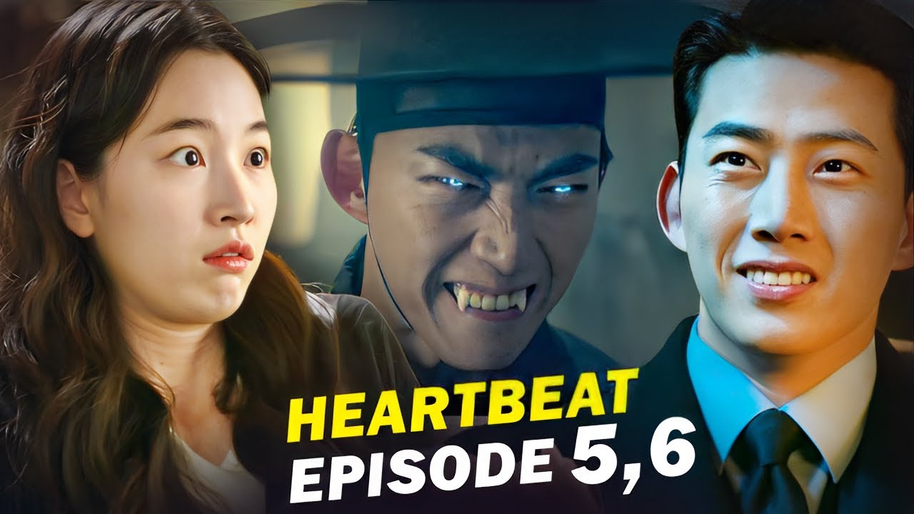 Ep-5,6 Heartbeat 2023 Half Human -vampire | Korean Drama Explained In Hindi | Korean drama | k ...
