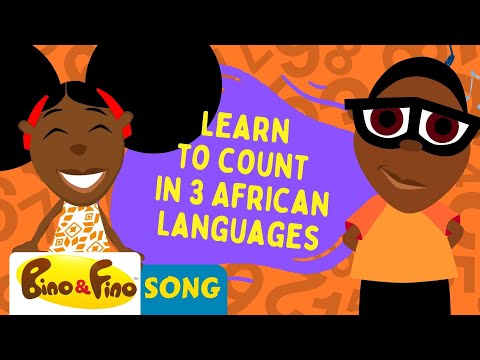 Learn To Count In the Igbo Yoruba and Hausa West African Languages - Bino and Fino Song