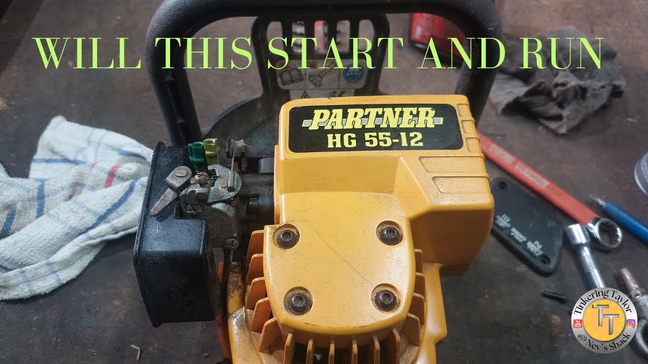 Partner HG 55 12 Hedge cutter will it start and run - YouTube