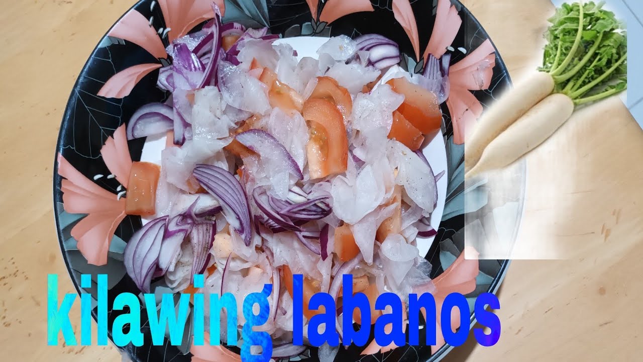 kilawin na labanos ang ulam namin guyz - YouTube