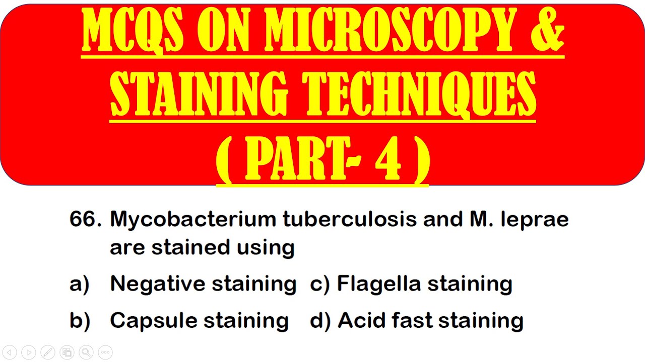 MCQS ON MICROSCOPY AND STAINING | Microscope mcqs question with answer ...