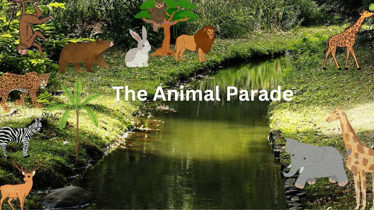 animal story for kids | animal life in jungle | poem for kids | 3d ...