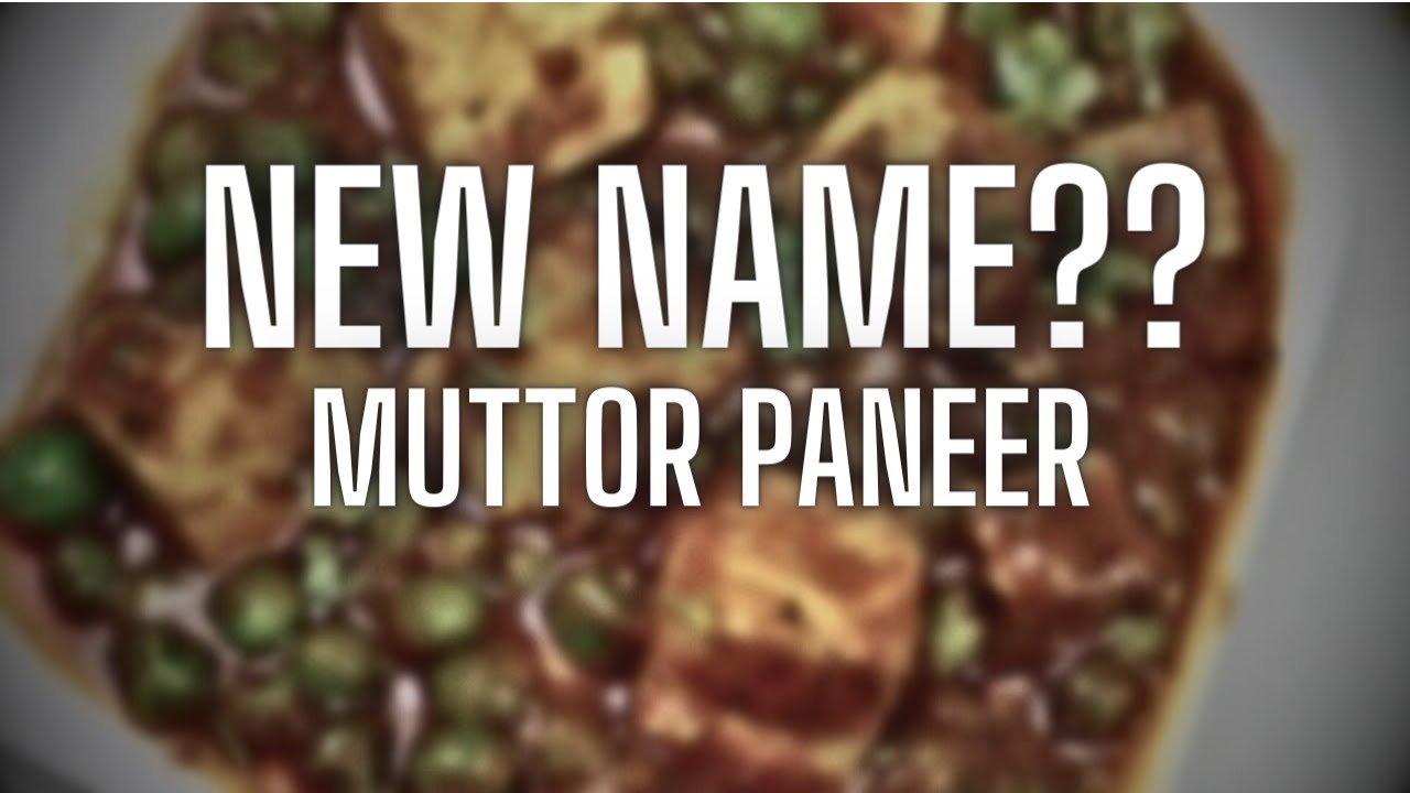 NEW NAME ??? MUTTOR PANEER?? - YouTube